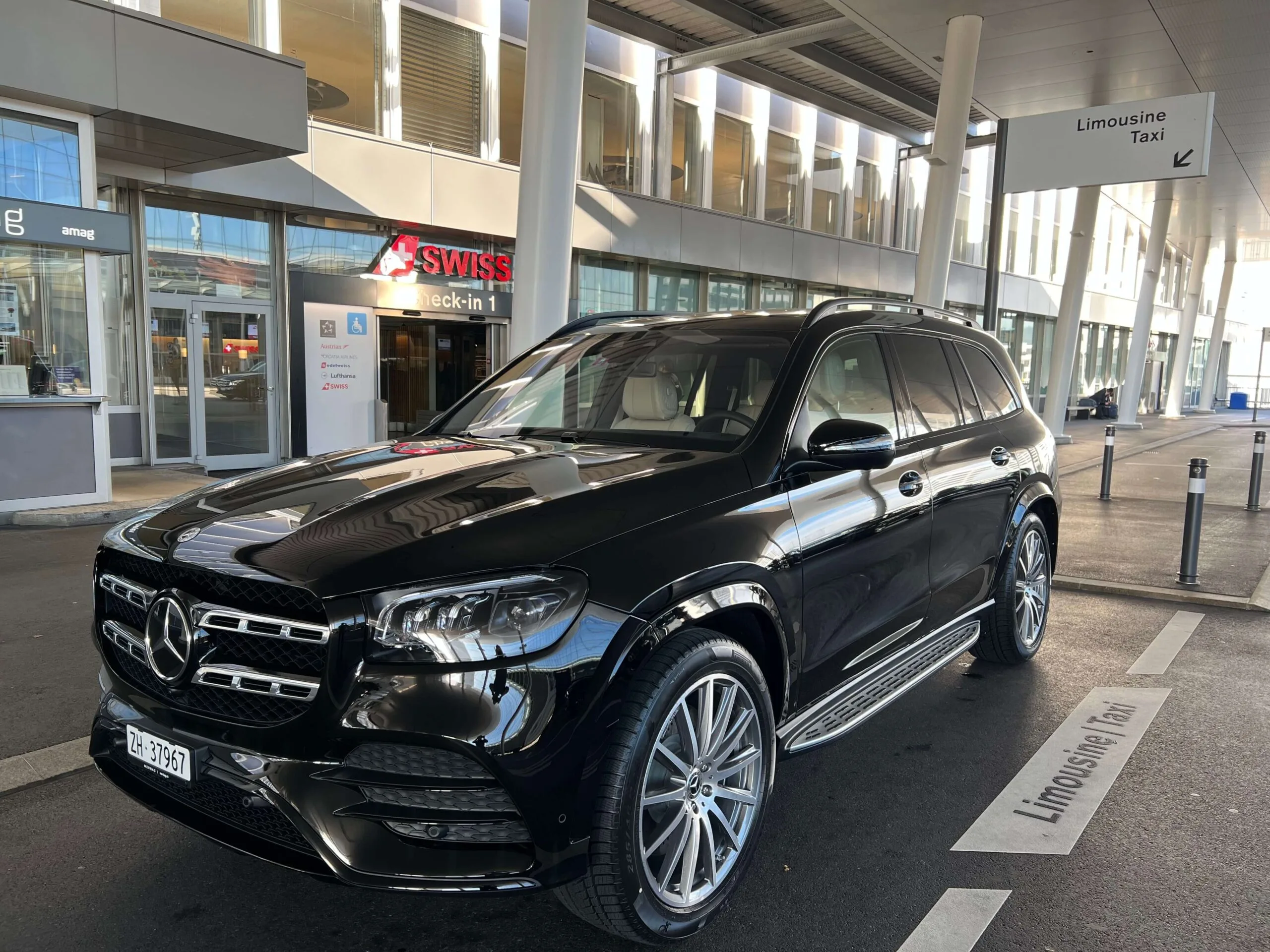 Transfer in the 2023 Mercedes-Benz GLS 400d